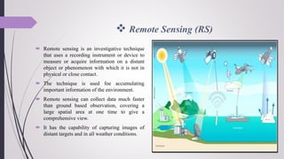 APPLICATION OF SCIENCE AND TECHNOLOGY FOR DISASTER MANAGEMENT ...