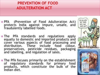 Food Safety and Standards Act | PPTX