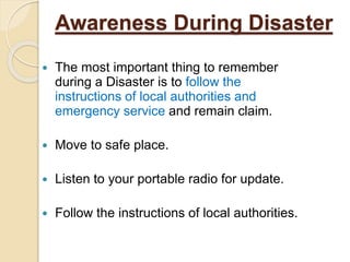 Framework and disaster management cycle | PPTX