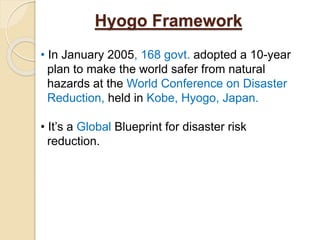 Framework and disaster management cycle | PPTX