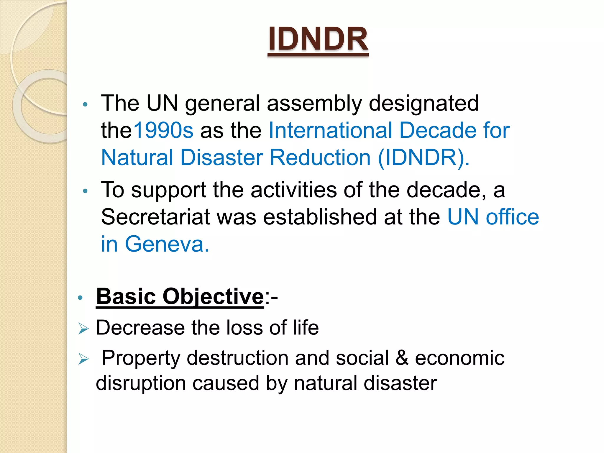 Disaster Management Cycle and Framework | PPTX