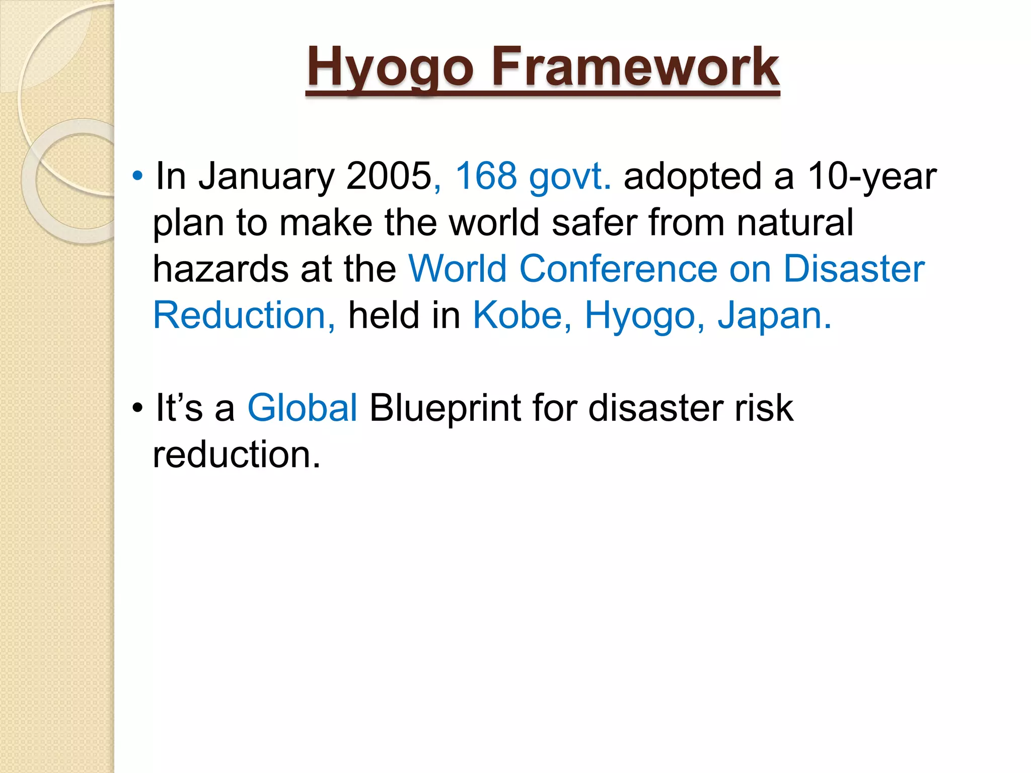 Disaster Management Cycle and Framework | PPTX