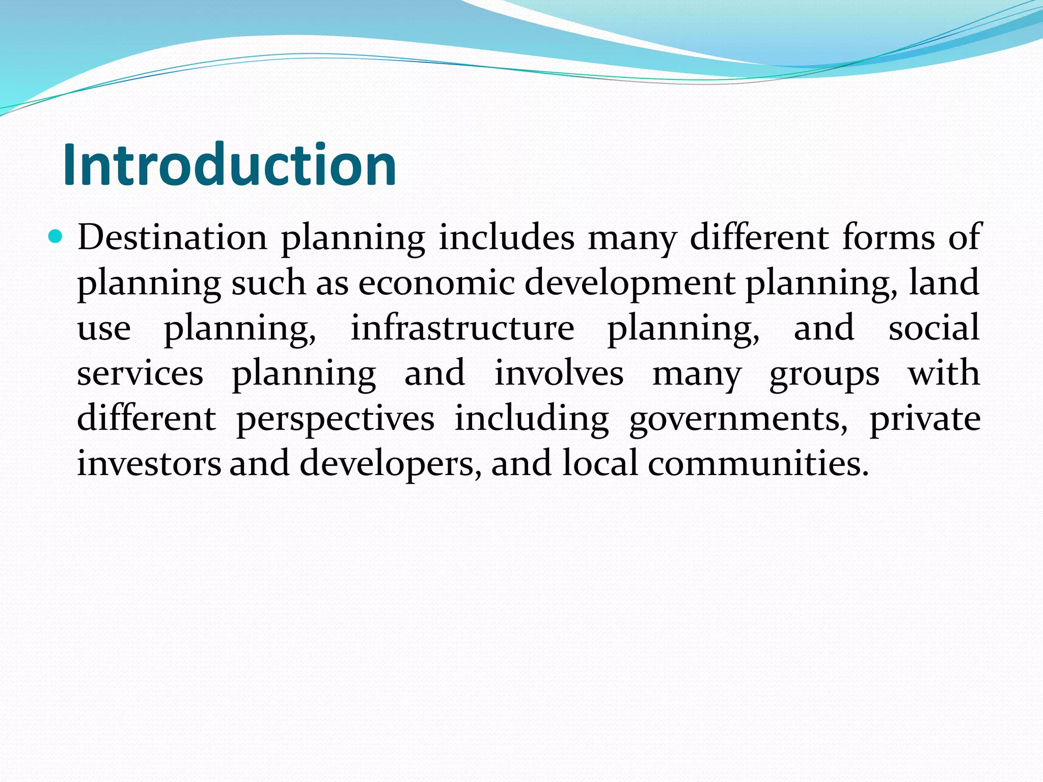 Destination Management Tourism | PPTX