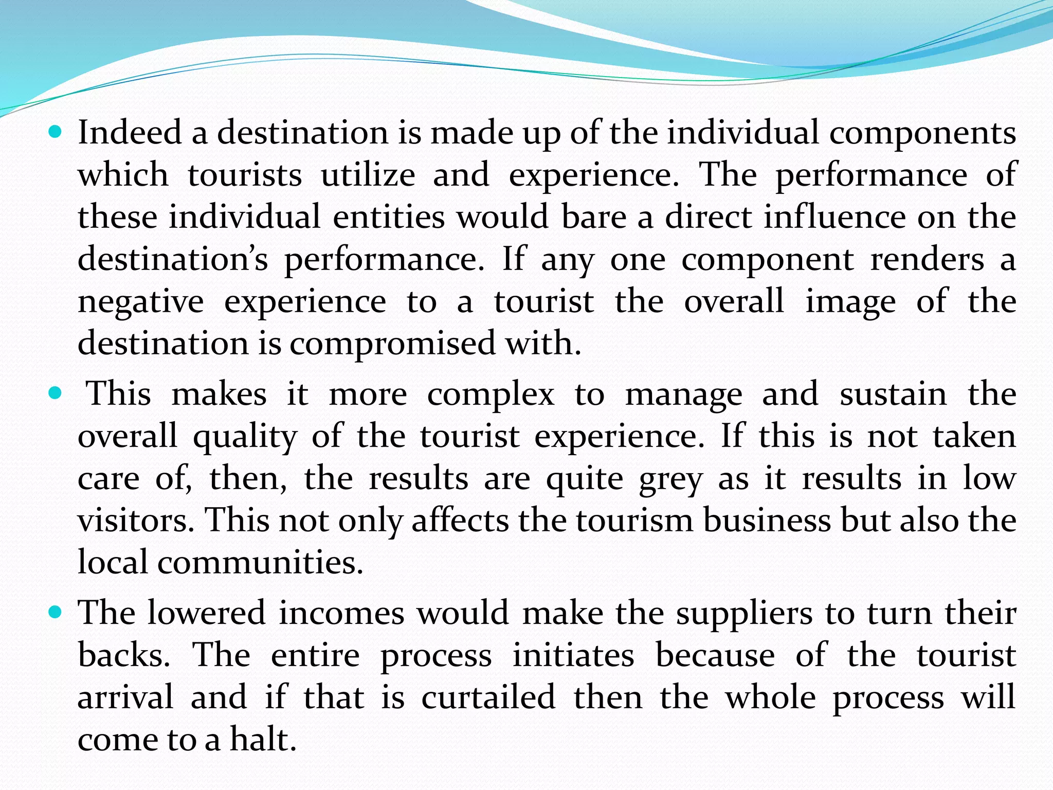 Destination Management Tourism | PPTX