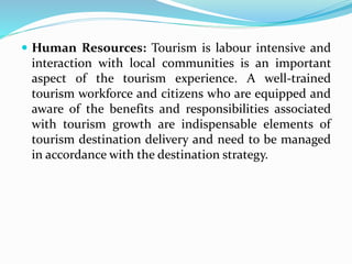 Destination Management Tourism | PPTX