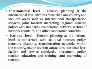 Destination Management Tourism | PPTX