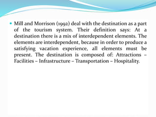 Destination Management Tourism | PPTX