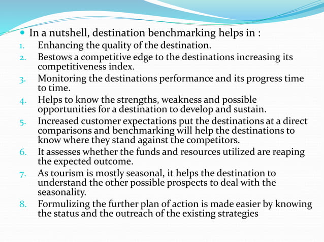 Destination Management Tourism | PPTX