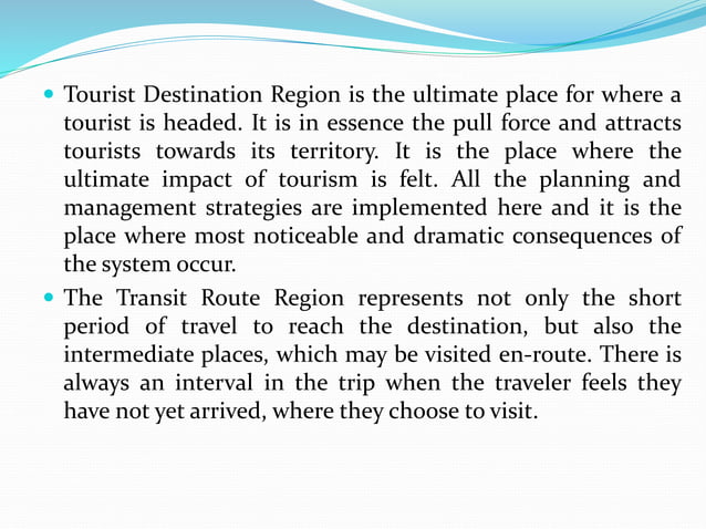 Destination Management Tourism | PPTX