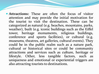 Destination Management Tourism | PPTX