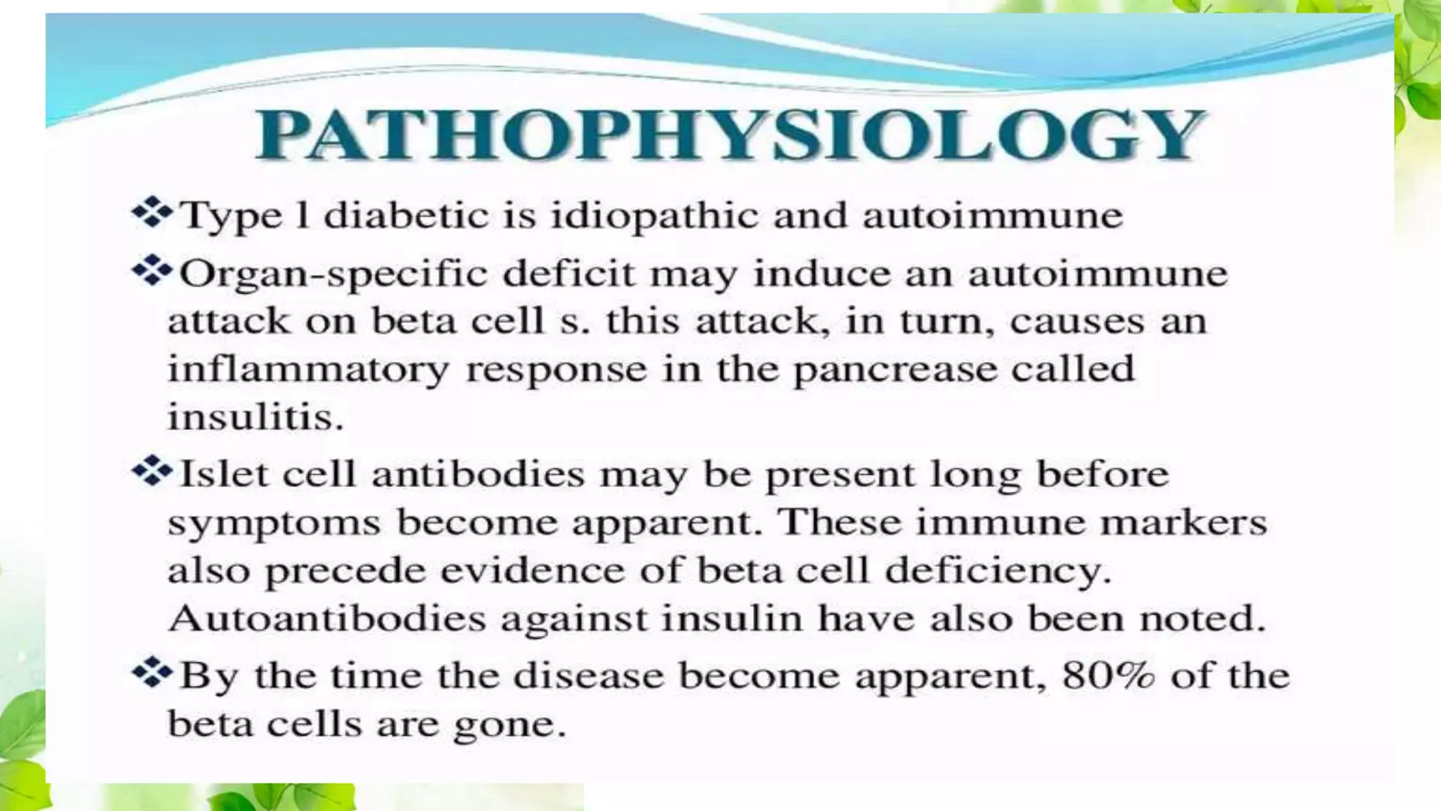 DIABETES MELLITUS ANATOMY and physiology slideshare | PPTX