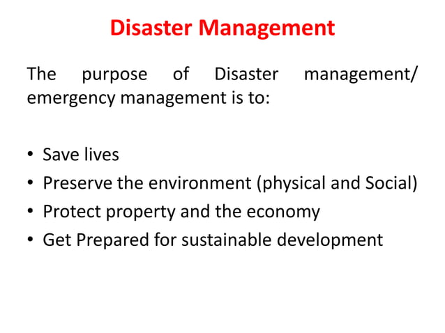 Disaster Prevention,Mitigation & Adaptation : Approaches,Strategies and ...