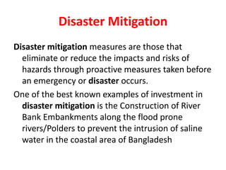Disaster Prevention,Mitigation & Adaptation : Approaches,Strategies and ...