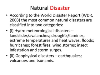 Disaster Prevention,Mitigation & Adaptation : Approaches,Strategies and ...