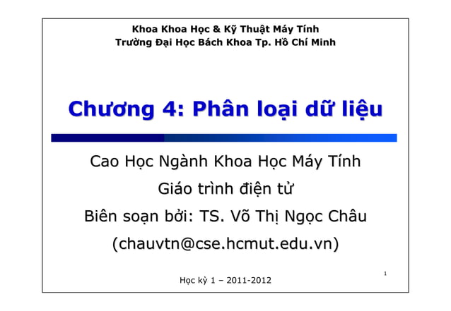 Dm -chapter_4_-_classification | PPT