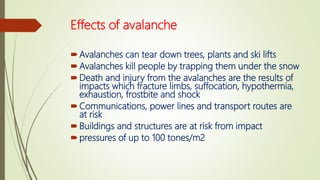 Dm = Landslide and Avalanche | PPTX