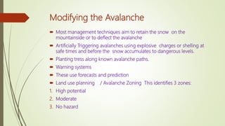 Dm = Landslide and Avalanche | PPTX