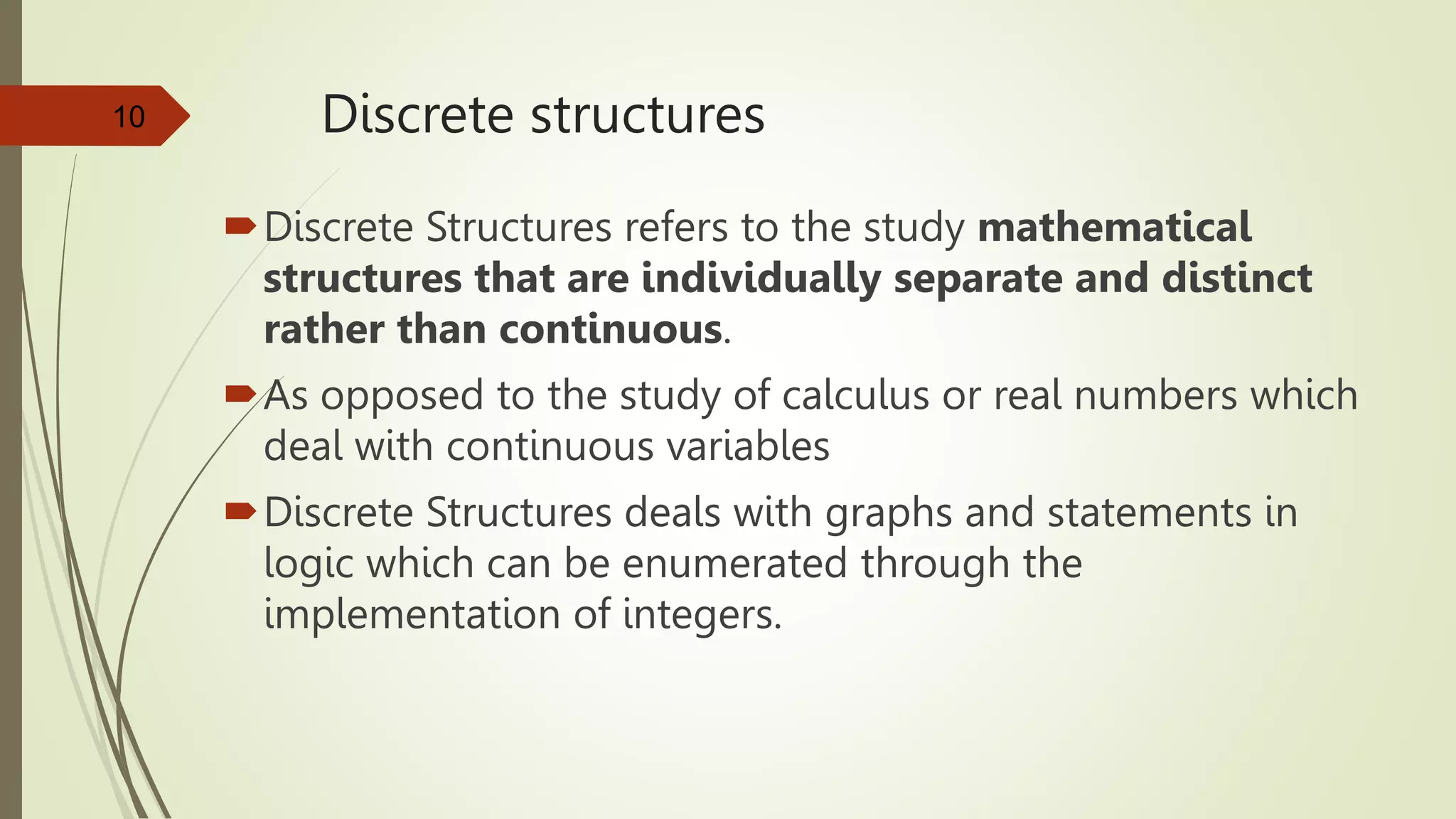 Discrete maths lecture 1 | PPT