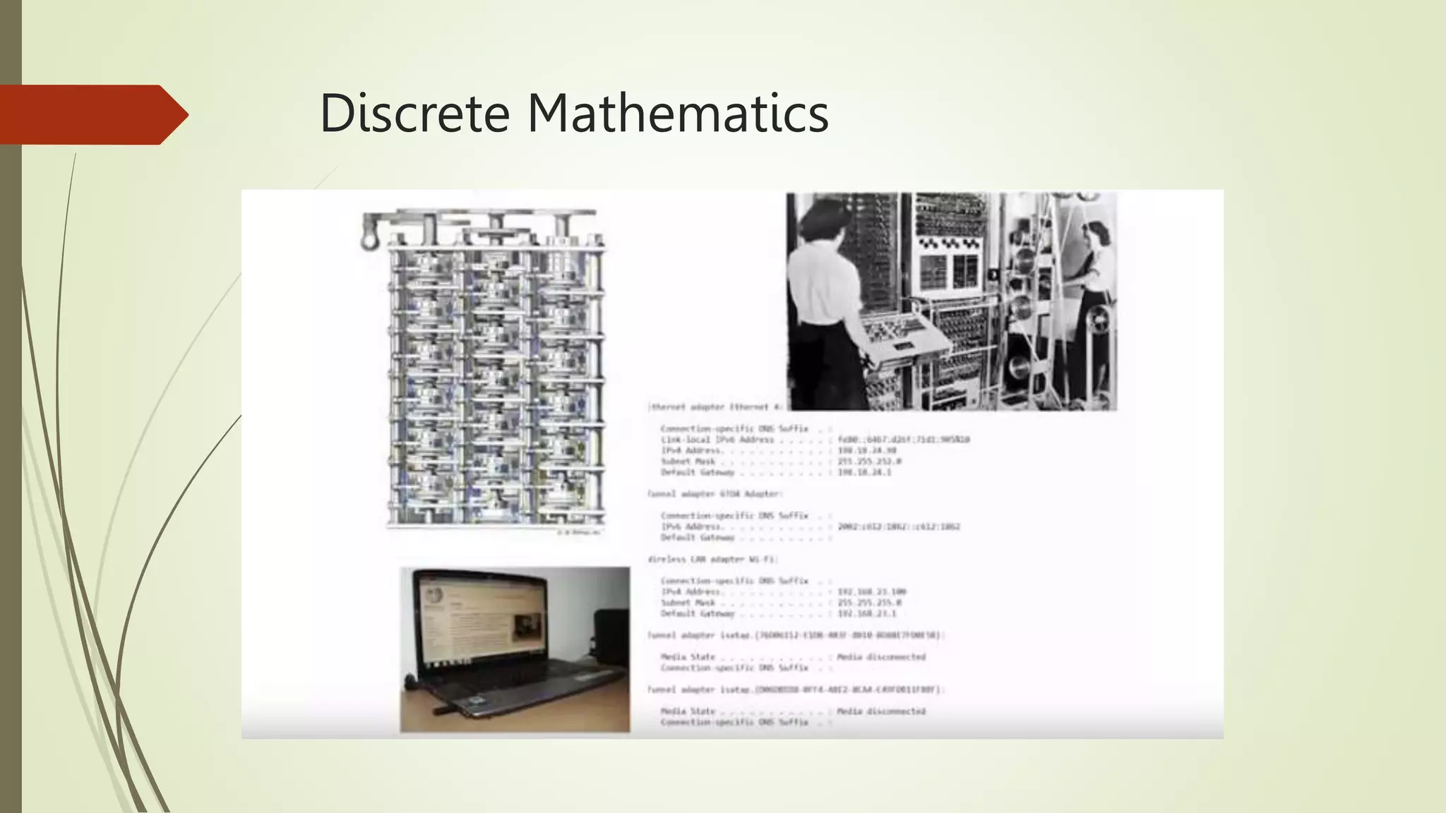 Discrete maths lecture 1 | PPT