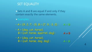 Set Theory DM | PPTX