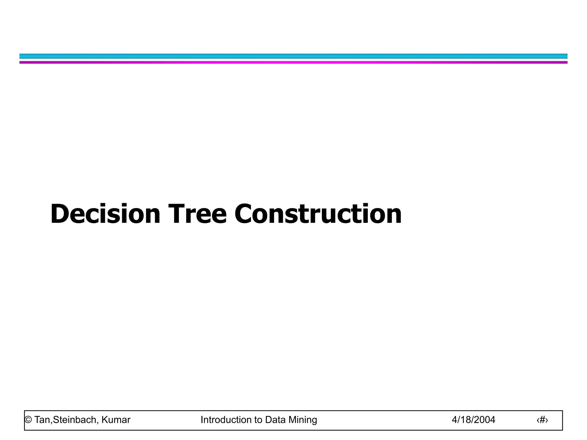 Data Mining Lecture About Gini Index And Something Ppt 