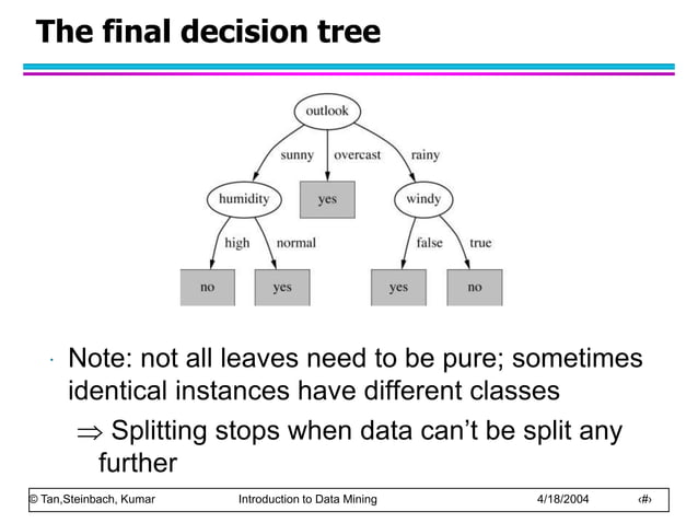 Data mining lecture about gini index and something | PPT | Physics ...