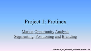 Protinex Market Opportunity Analysis by Arindam Kumar Das | PPTX