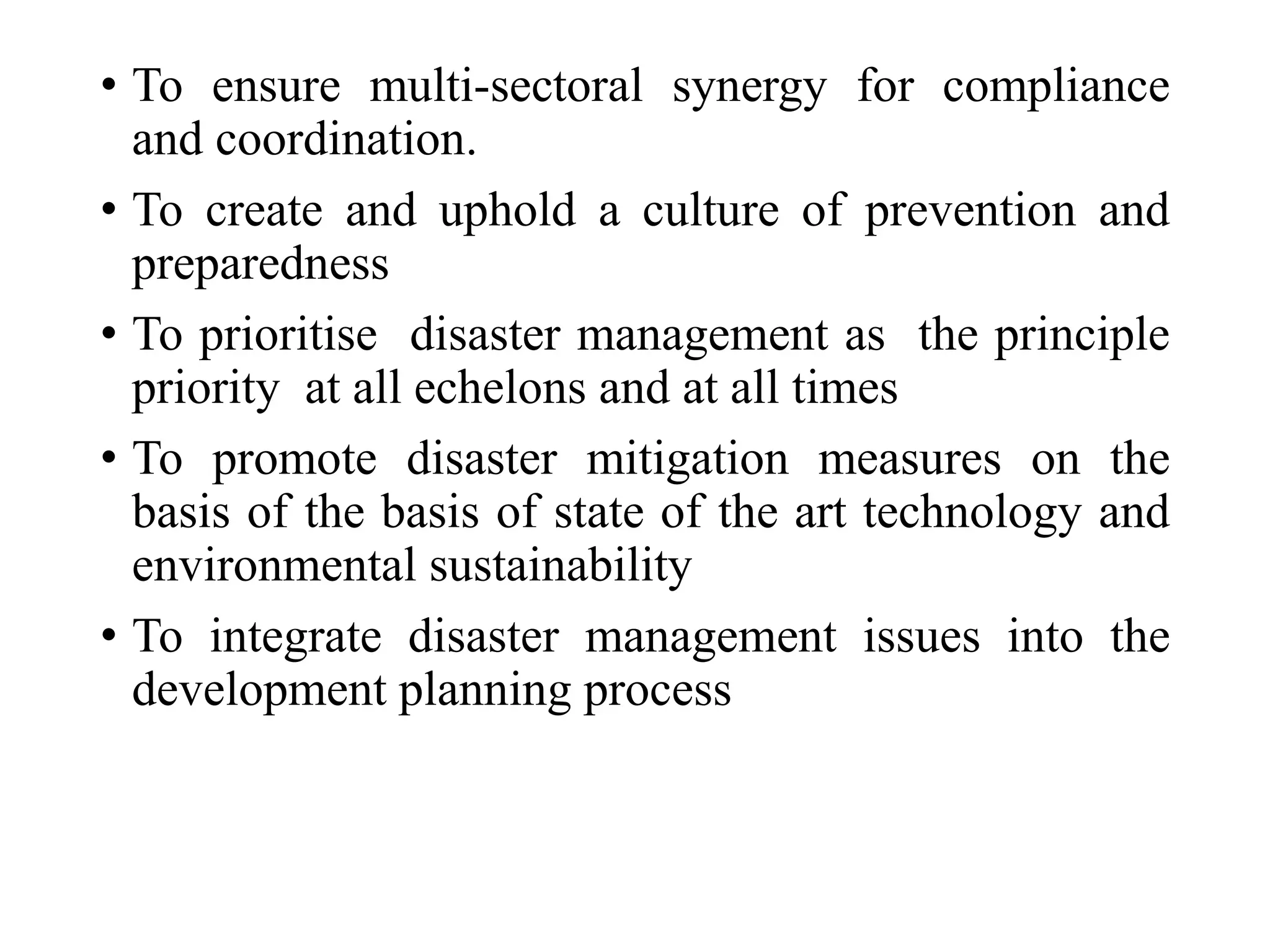 Disaster management disaster management cycle | PPT