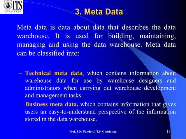 Data Warehousing & Basic Architectural Framework | PDF