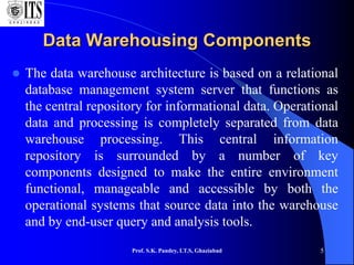 Data Warehousing & Basic Architectural Framework | PDF