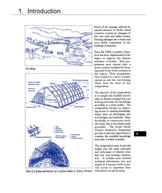 Disaster Resist house , with stand cyclone and earthquake | PDF