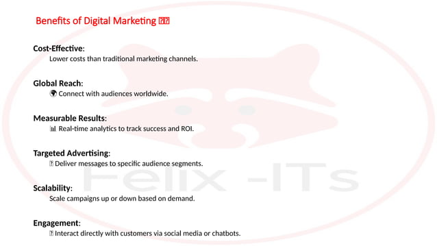Learn Basics of Digital Marketing Modules | PPT