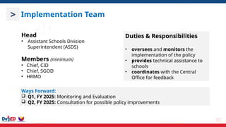 DM 053, s. 2024 - Implementation Guidelines for DepEd Order No. 005, s ...