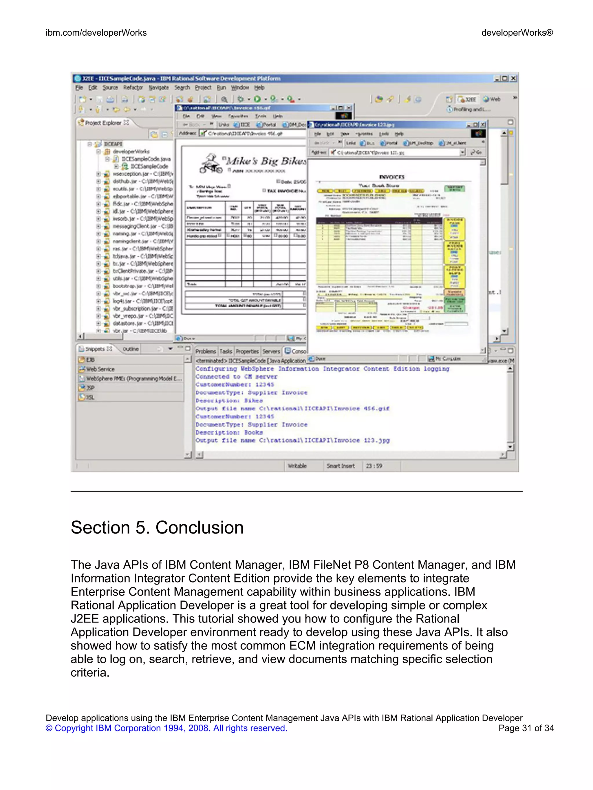 Filenet API PDF | PDF
