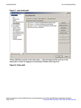 Filenet API PDF | PDF