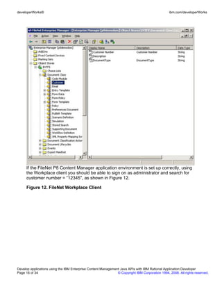 Filenet API PDF | PDF