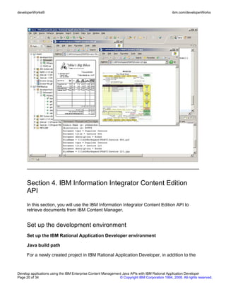 Filenet API PDF | PDF