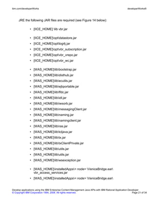 Filenet API PDF | PDF