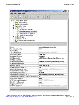 Filenet API PDF | PDF