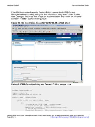 Filenet API PDF | PDF
