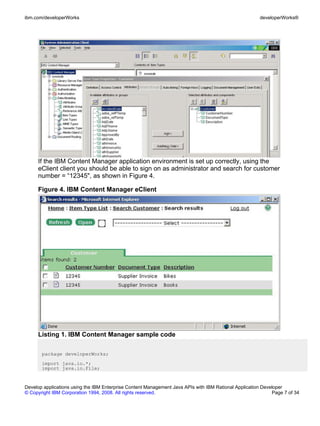 Filenet API PDF | PDF