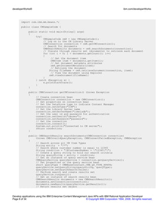 Filenet API PDF | PDF