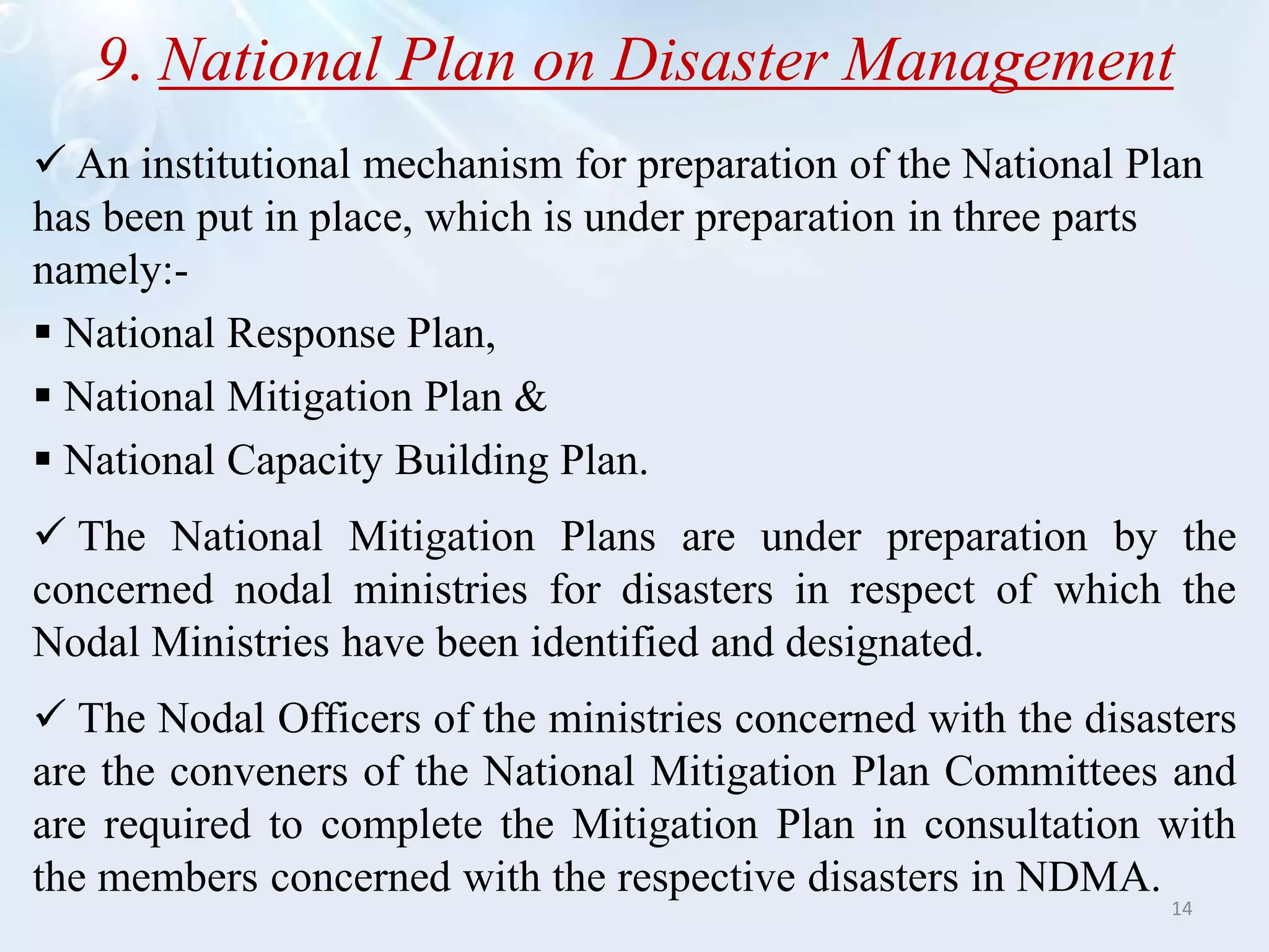 Disaster Management In INDIA. | PPTX