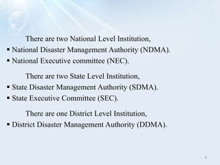 Disaster Management In INDIA. | PPTX