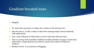Gradient Boosted trees | PPTX