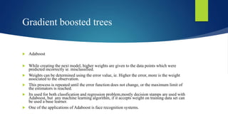 Gradient Boosted trees | PPTX