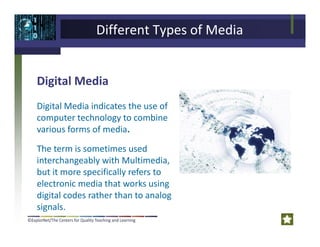 Media, Multimedia & Digital Media | PDF