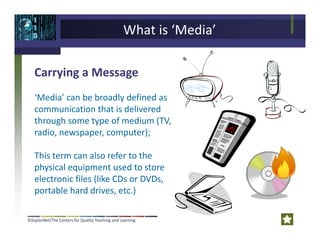 Media, Multimedia & Digital Media | PDF