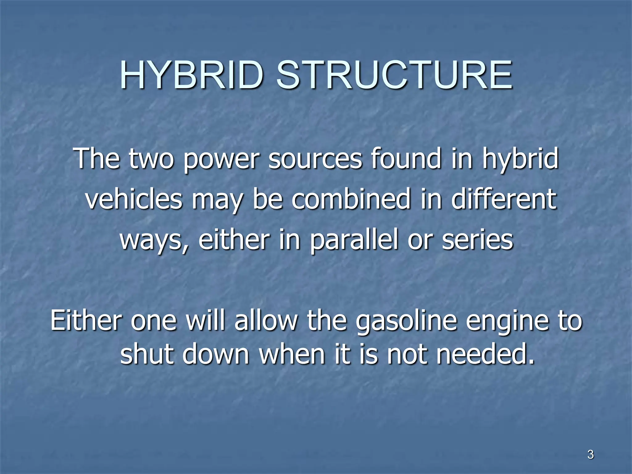 Different Types of Hybrid Vehicles: Battery and conventional | PPT