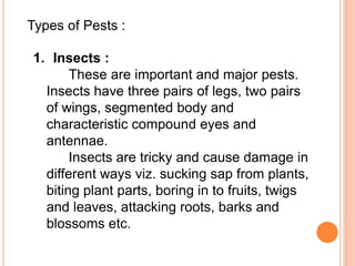 Pest Attack History in the world Disaster Management (DM) | PPTX